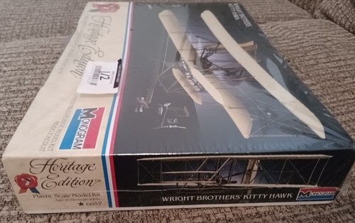 WRIGHT BROTHERS KITTY HAWK MODEL KIT-12 5/16" wingspan | eBay