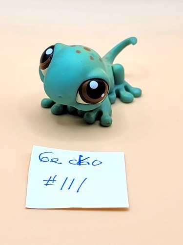 Littlest Pet Shop #111 Gecko Figure LPS Hasbro AUTHENTIC 111 Lizard | eBay