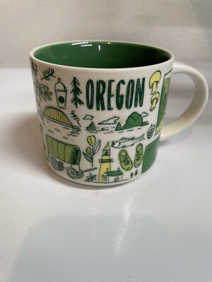 16 Oz Starbucks Coffee Mug Oregon | eBay