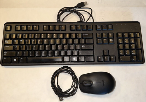 Dell KB212-B USB Quiet Key Keyboard And Dell USB Optical Mouse Combo | eBay