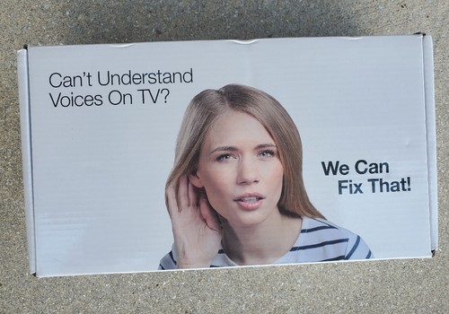 ZVOX AccuVoice AV100 Soundbar - Black - New Open Box | eBay