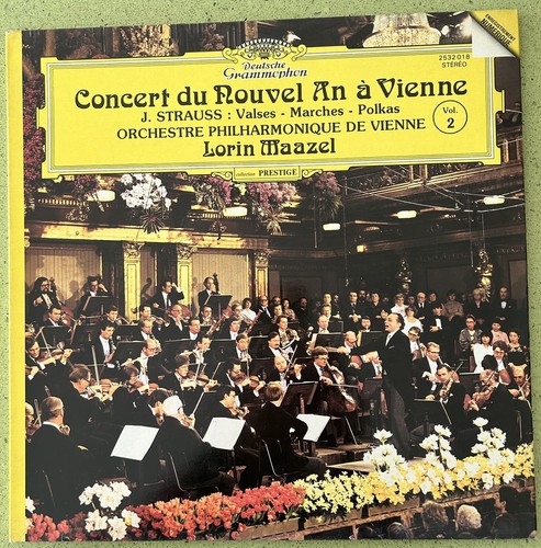 Concert du Nouvel an Vienne 81 vol 2 J. Strauss Maazel Disque 33 tours ...