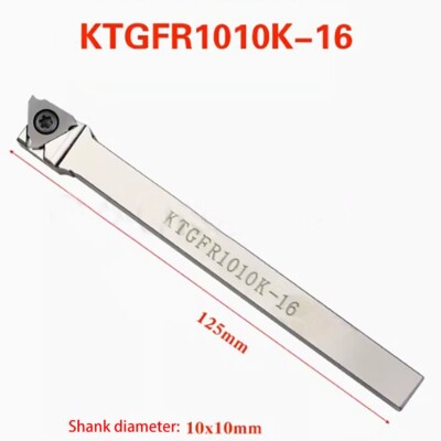 KTGFR1010K-16F CNC shallow groove insertion Triangular grooving ...