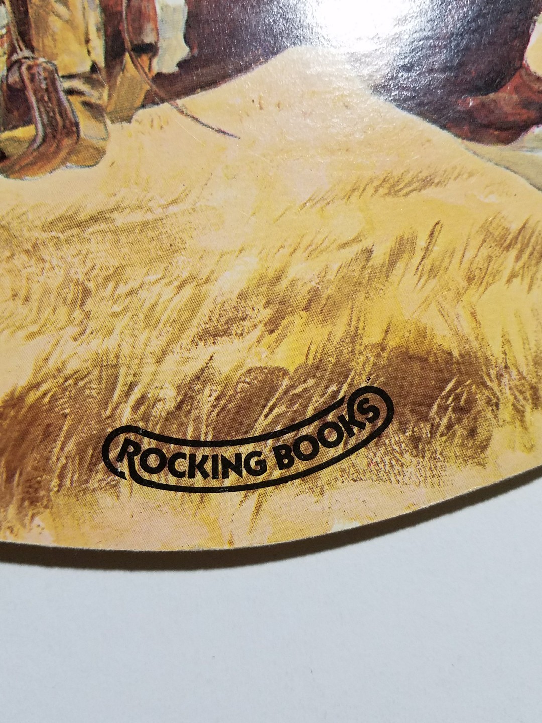 RARE!!! THE LONE RANGER - Rocking Books (Die Cut to Shape of Rider ...