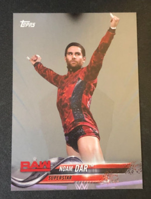 2018 Topps WWE Wrestling NOAM DAR #70 Silver/25 Scotland Israel RAW ...
