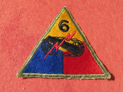 US Army 6th Armor Division Patch | eBay