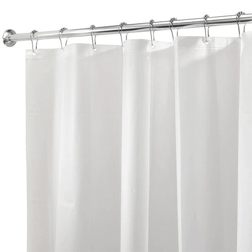 Extra Long Shower Curtain Liner 72" x 84" - White 71821210848| eBay