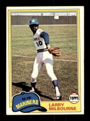 1981 Topps #583 Larry Milbourne EXMT/NM Mariners 229954 | eBay