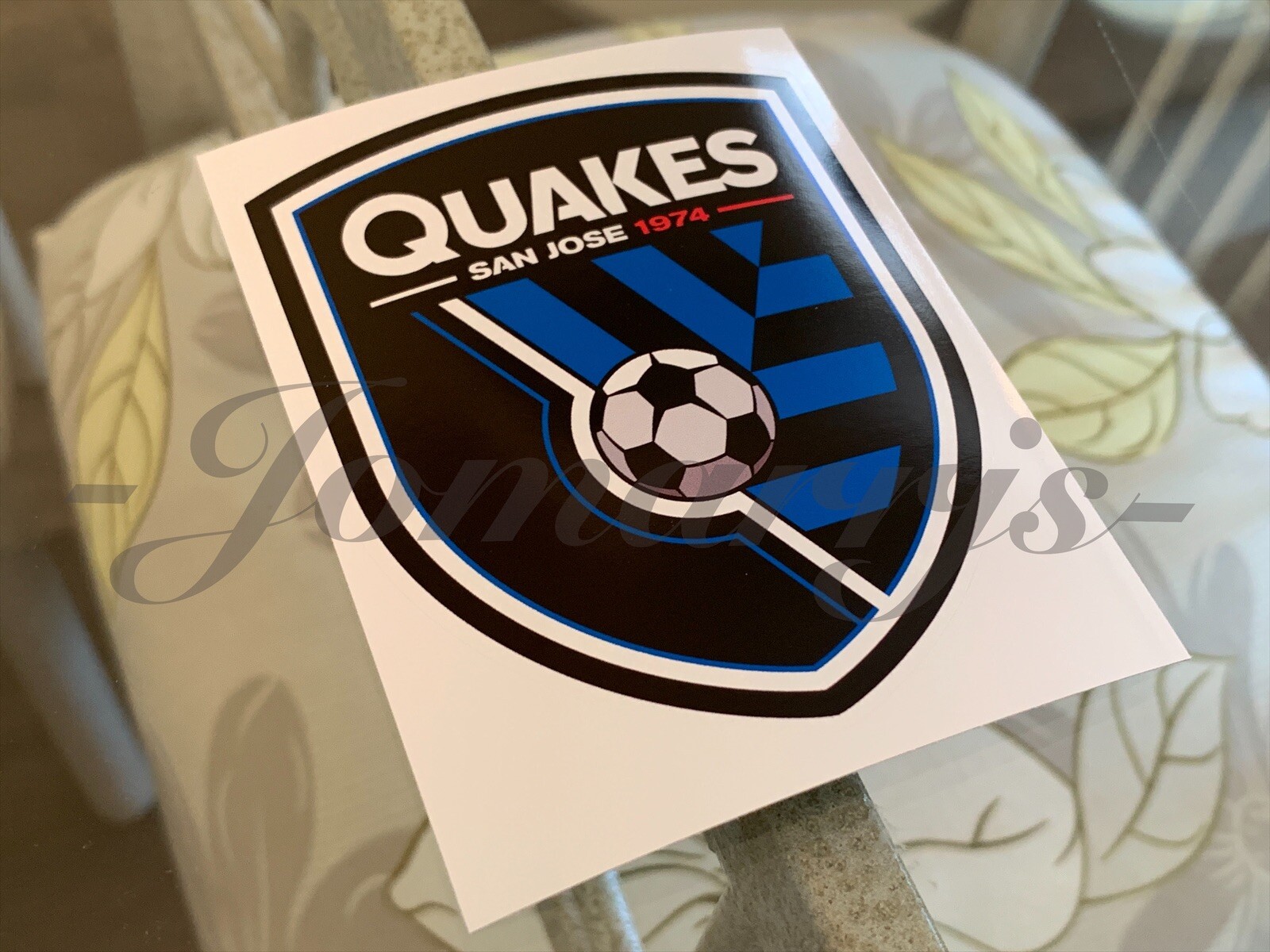 San Jose Earthquake Soccer Club Team Logo MLS Sticker Decal Vinyl # ...