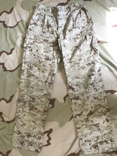 US MARINES TROUSERS MARPAT DESERT CAMO MCCUU PANTS NSN 8415-01-527-2043 ...
