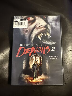 Night of the Demons 2 DVD 2007 Rare OOP Horror Movie 17153218220| eBay