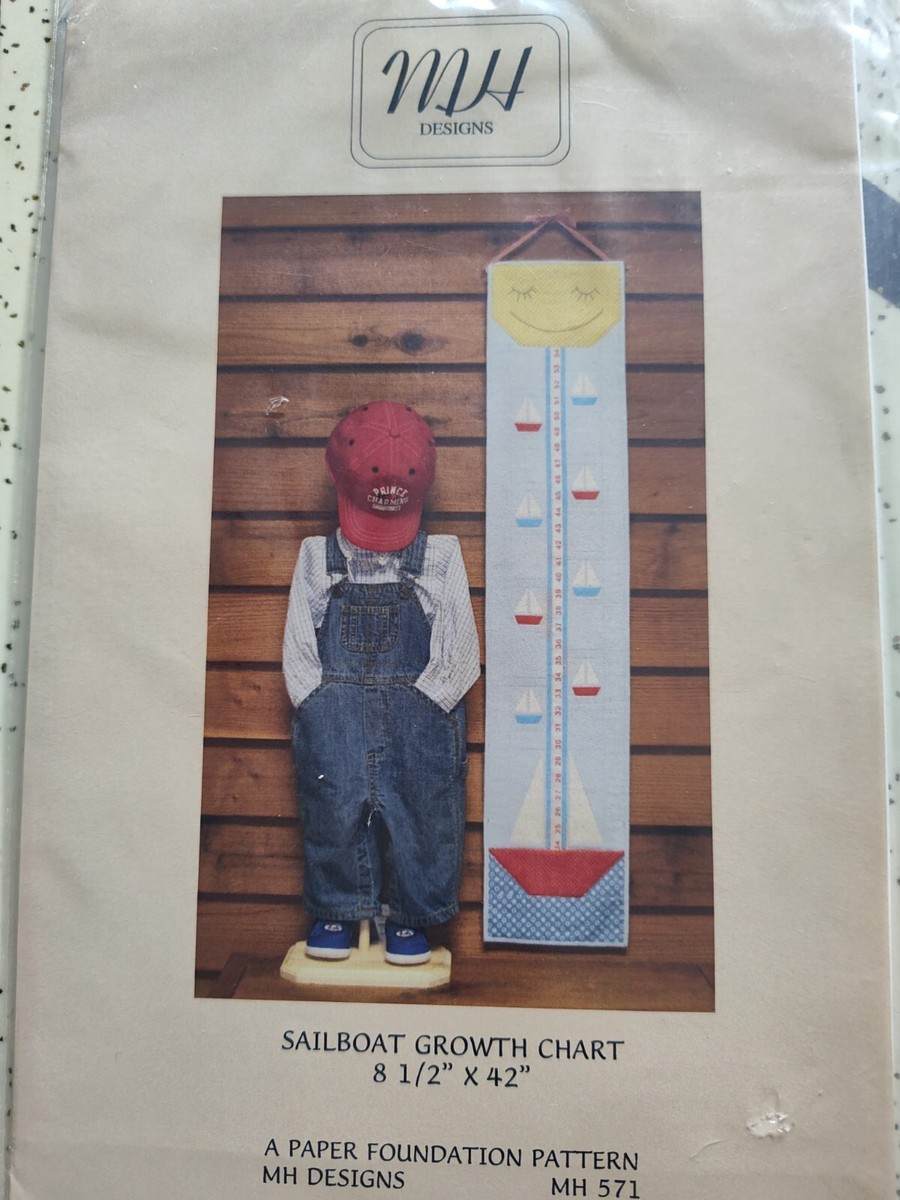 Quilted Growth Chart Pattern Completing The Growth Chart On The