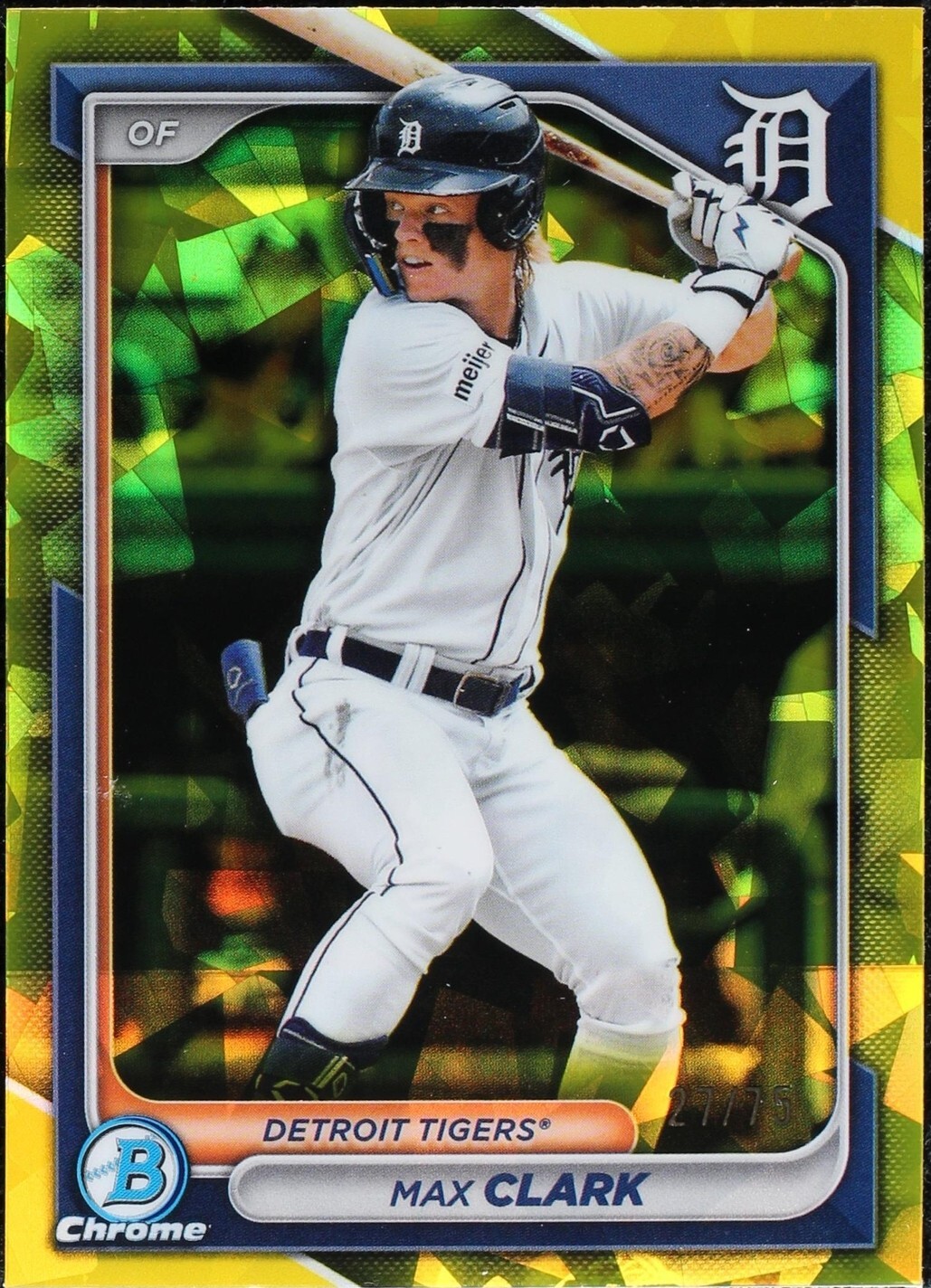 2024 Bowman Chrome Sapphire Edition - Prospects Max Clark #BCP-195 ...