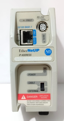 Allen Bradley 1761-NET-ENI MicroLogix Ethernet Interface communication ...