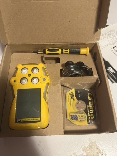 Gas Alert BW TECHNOLOGIES QUATTRO 128836-L3 GAS ALERT MULTI-GAS ...