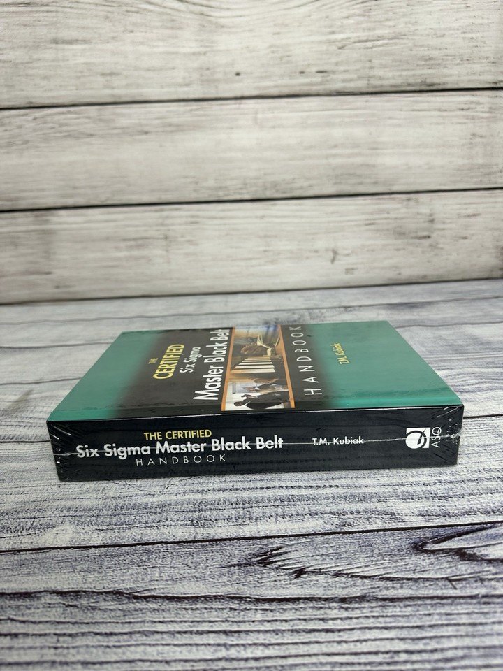 The Certified Six Sigma Master Black Belt by T. M. Kubiak - Sealed ...