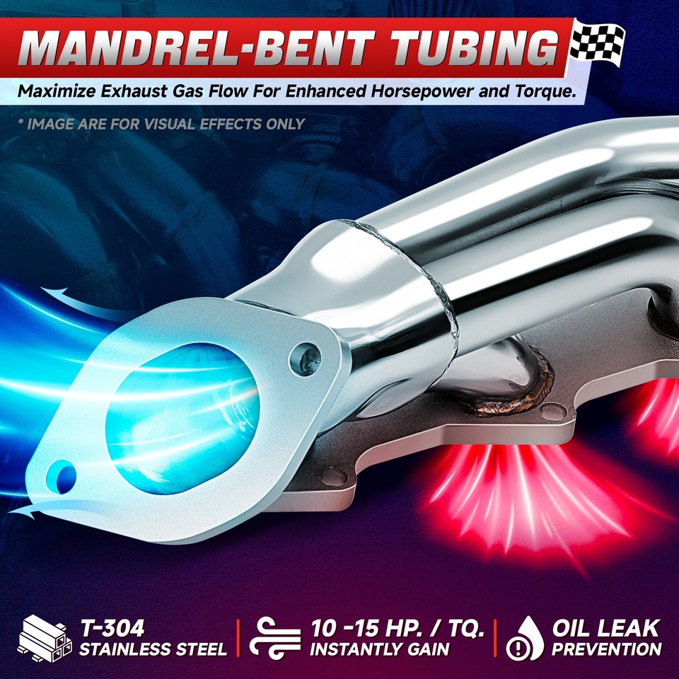 For Big Block Equipped Jet Boats Above Transom Stainless Steel Exhaust ...