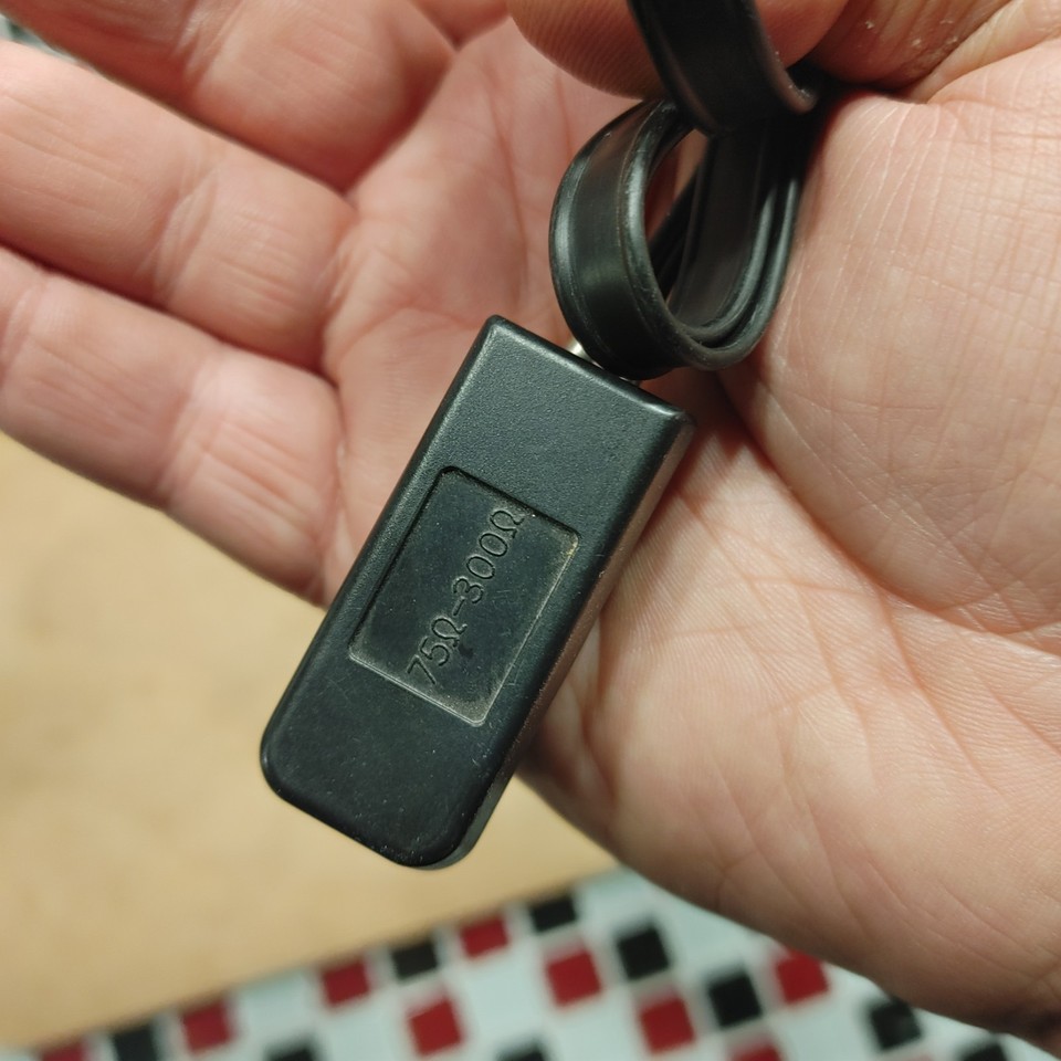 Vtg TV Antenna Extendable Rabbit Ears Indoor | eBay