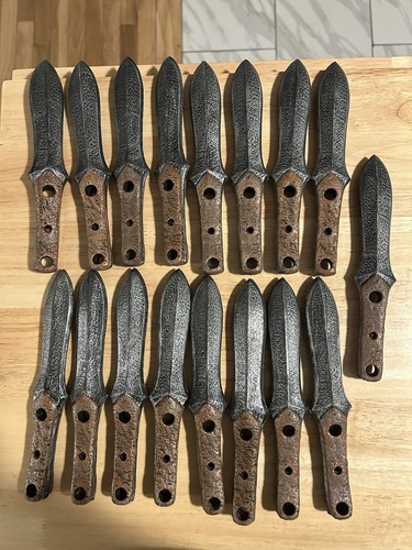 Lot of 17 Coreless LARP Throwing Knives | eBay