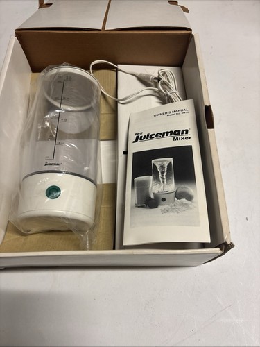 The Juiceman Mixer 16 Oz Juicer New Open Box Collectible | eBay