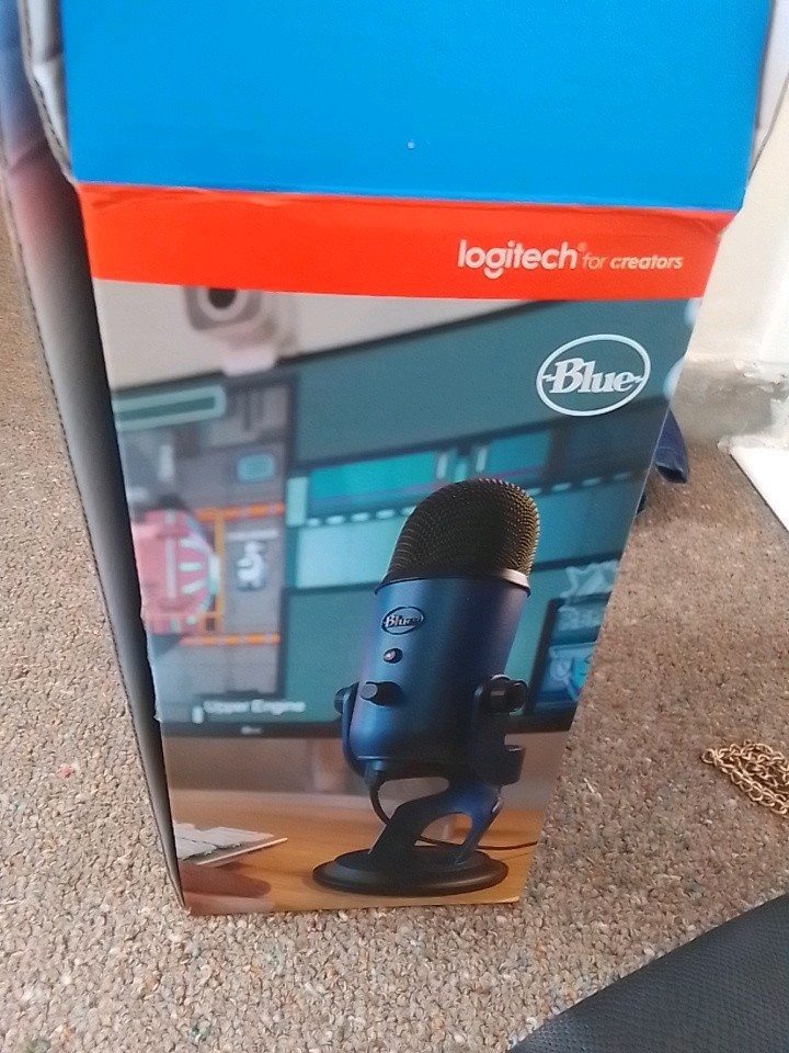 Blue Yeti USB Microphone - Midnight Blue | eBay