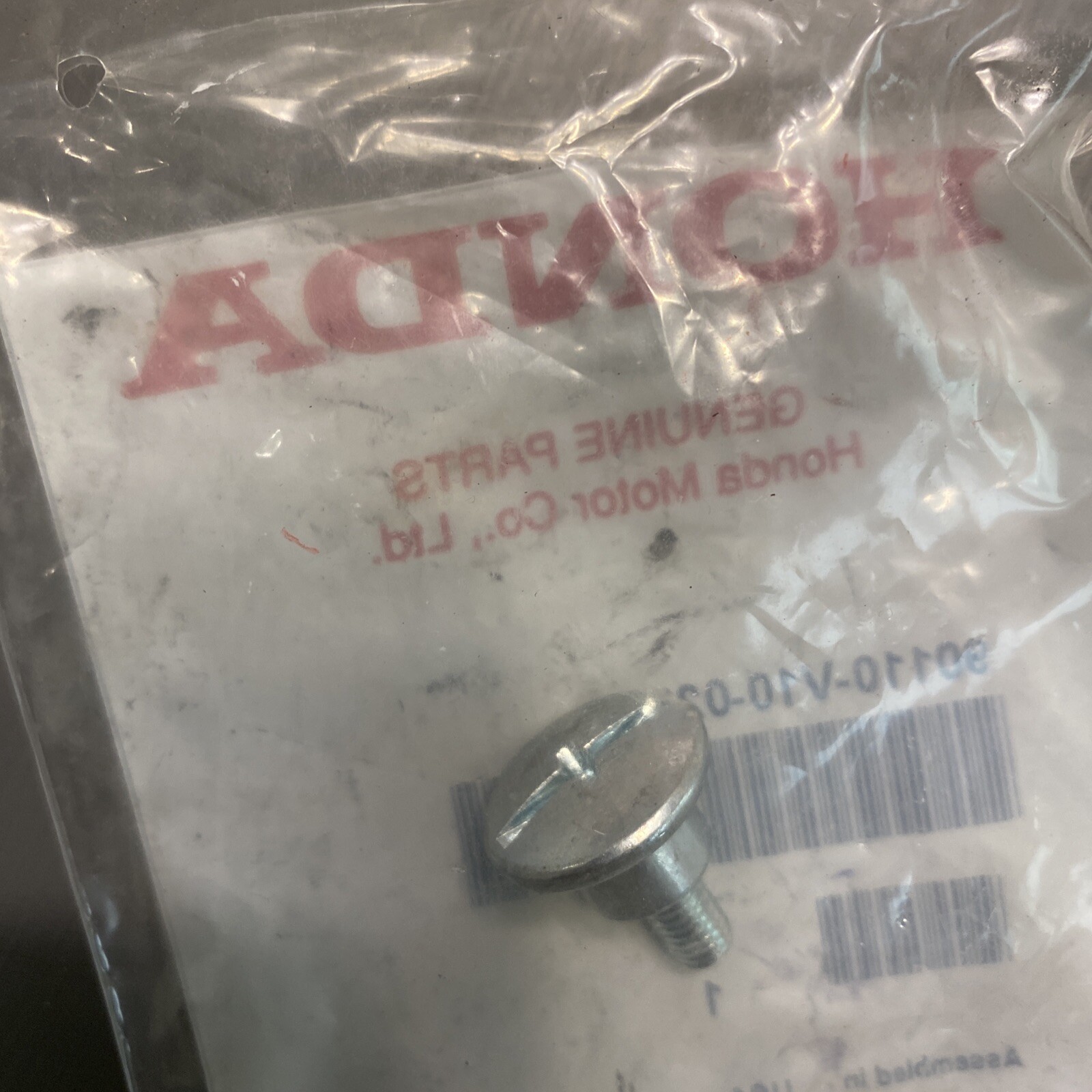 (2) Honda 90110-V10-020 Auger Rubber Bolts | eBay