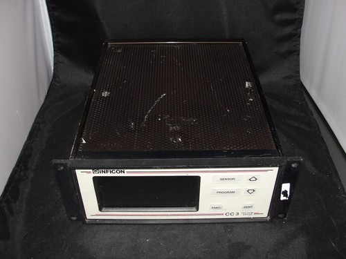 Leybold Inficon CC3 Single 850-300-G1 Digital Vacuum Gauge Controller ...