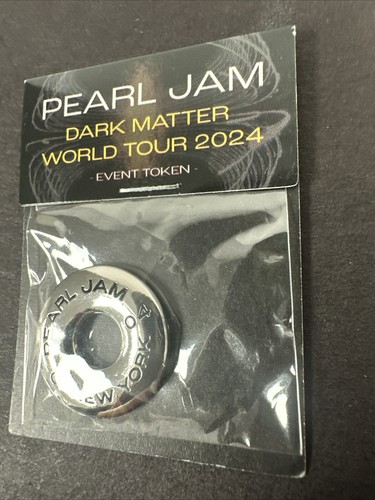 Pearl Jam Token NYC MSG Show New 9/4/24 N2 Event Sealed Keychain Eddie ...