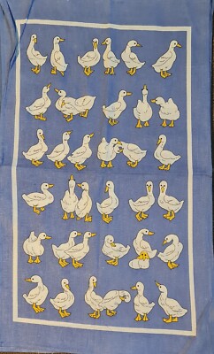 Cotton Mix Tea Towel Ducks | eBay Australia