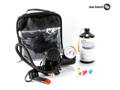 Reifenpannenset Pannenset 12V Kompressor Reifendichtmittel Smart 450 ...
