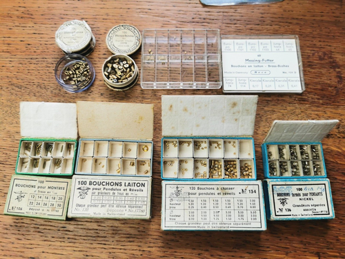 Job Lot of Vintage Brass Bouchons, New Old Stock Various Sizes ...