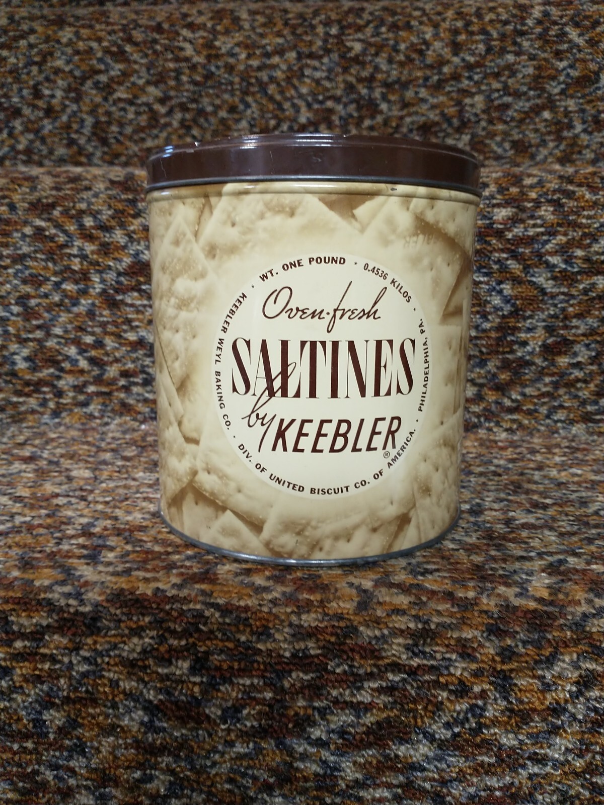 VTG Oven Fresh Saltines By Keebler USA Keebler Weyl Baking Co.15 OZ ...