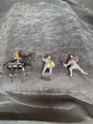 Cast Lead Miniature Medieval Toy Knights | eBay