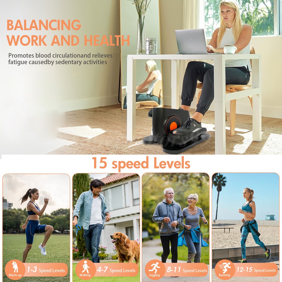 NEW Ellipse Leg Exerciser for Seniors, Electric Seated Eclipse Exercise ...