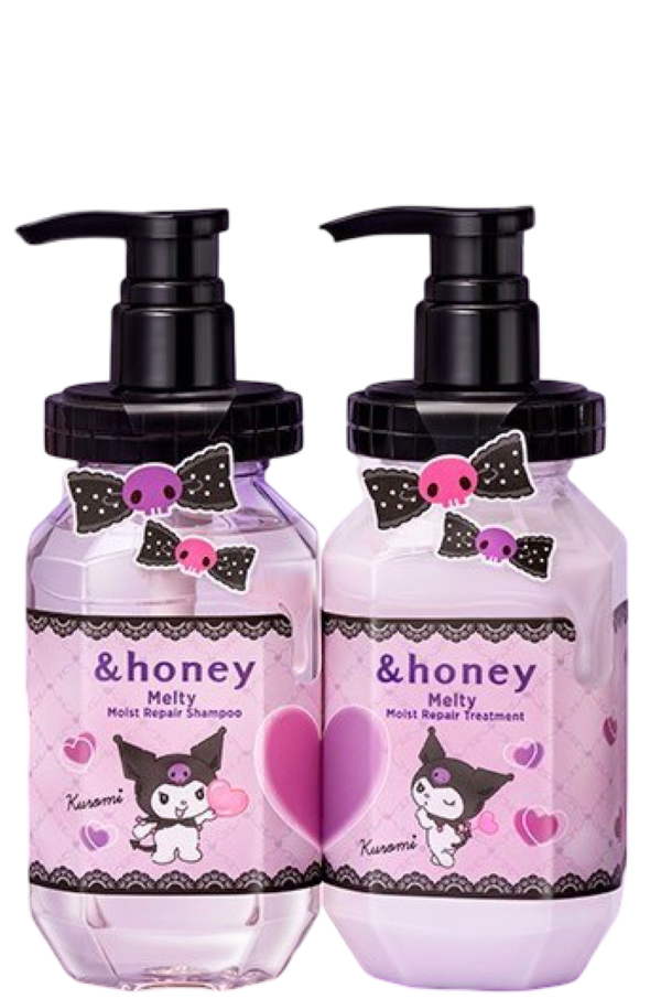 Sanrio &honey Kuromi collaboration 2025 Shampoo Treatment Oil Cleansing ...