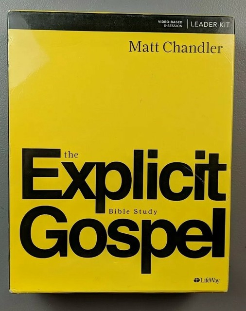 The Explicit Gospel - DVD Leader Kit by Matt Chandler (2012, Mixed ...