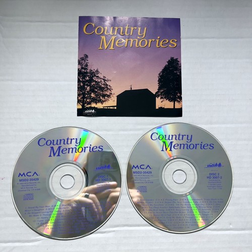 Country Memories 1993 2CD MCA Heartland Music Country Hits-CD & BOOKLET ...