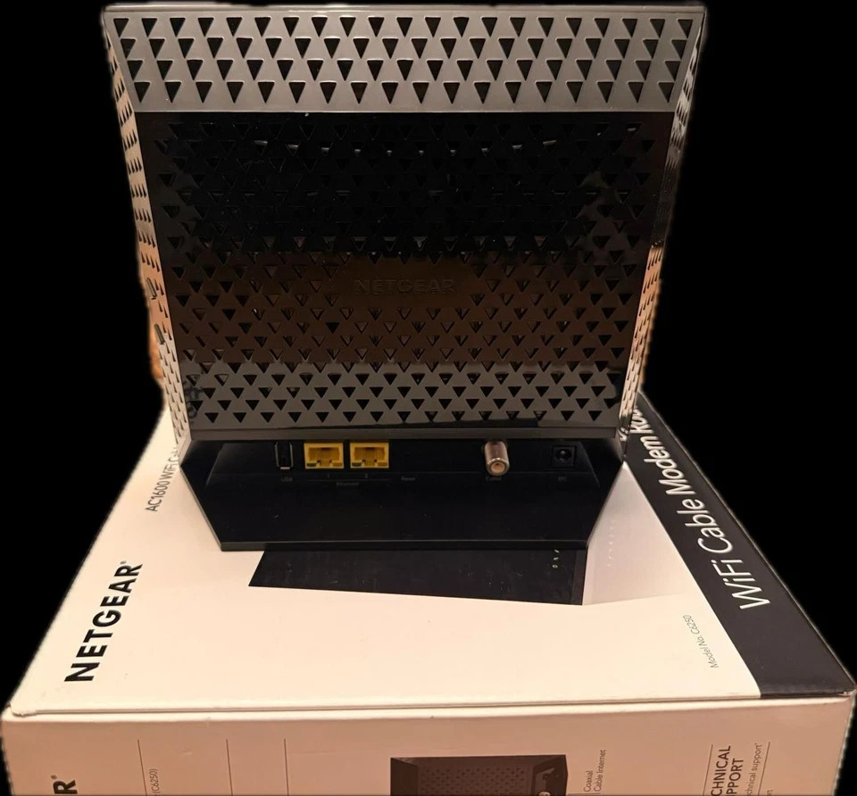 Netgear C6250-100NAS AC1600 (16x4) WiFi Cable Modem Router Combo (C6250 ...