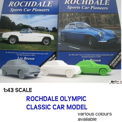 Rochdale Olympic Vintage Car Model Many Colours 1:43 Scale - unique ...