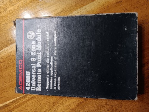 Ademco Universal 8 Zone Remote Point Module 4208U | eBay