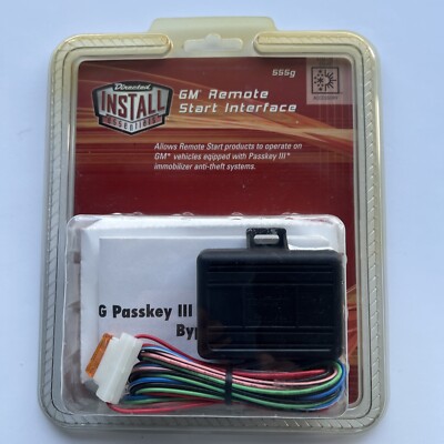 GM Remote Start Interface 555 g Directed For Selective GM Vehicles | eBay