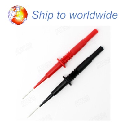 Insulation Piercing Needle Multimeter Test Probe Electrical 4mm banana ...