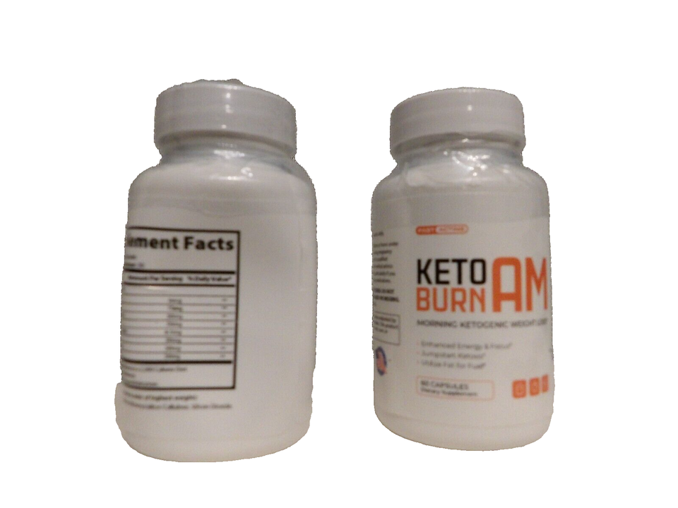 2 Bottles MORNING KETO BURN AM Pills FAST ACTING 60 DIET PILLS each ...