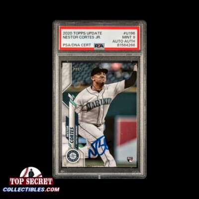 NESTOR CORTES 2020 Topps Update U196 RC Rookie AUTO - PSA 9 - Yankees ...