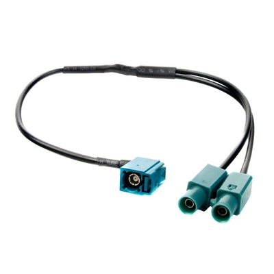 Radio antenna splitter FAKRA coupling - double FAKRA plug Z antenna ...