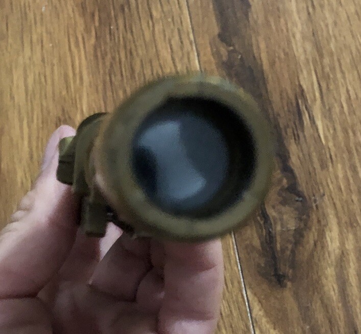 Vintage 1960s Daisy Toy Pop Gun Rifle Scope Gold Color Rare Ricochet ...