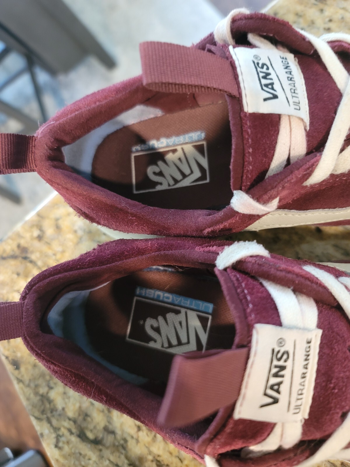 VANS UltraRange MTE Low Maroon Suede Mens 10 | eBay