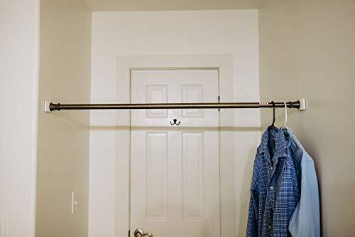 Wall Nanny - Shower Curtain Rod Wall Protector & Holder (Made in USA ...