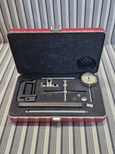 Starrett No 196 Dial Indicator Complete in Box Machinist Tooling Lathe ...
