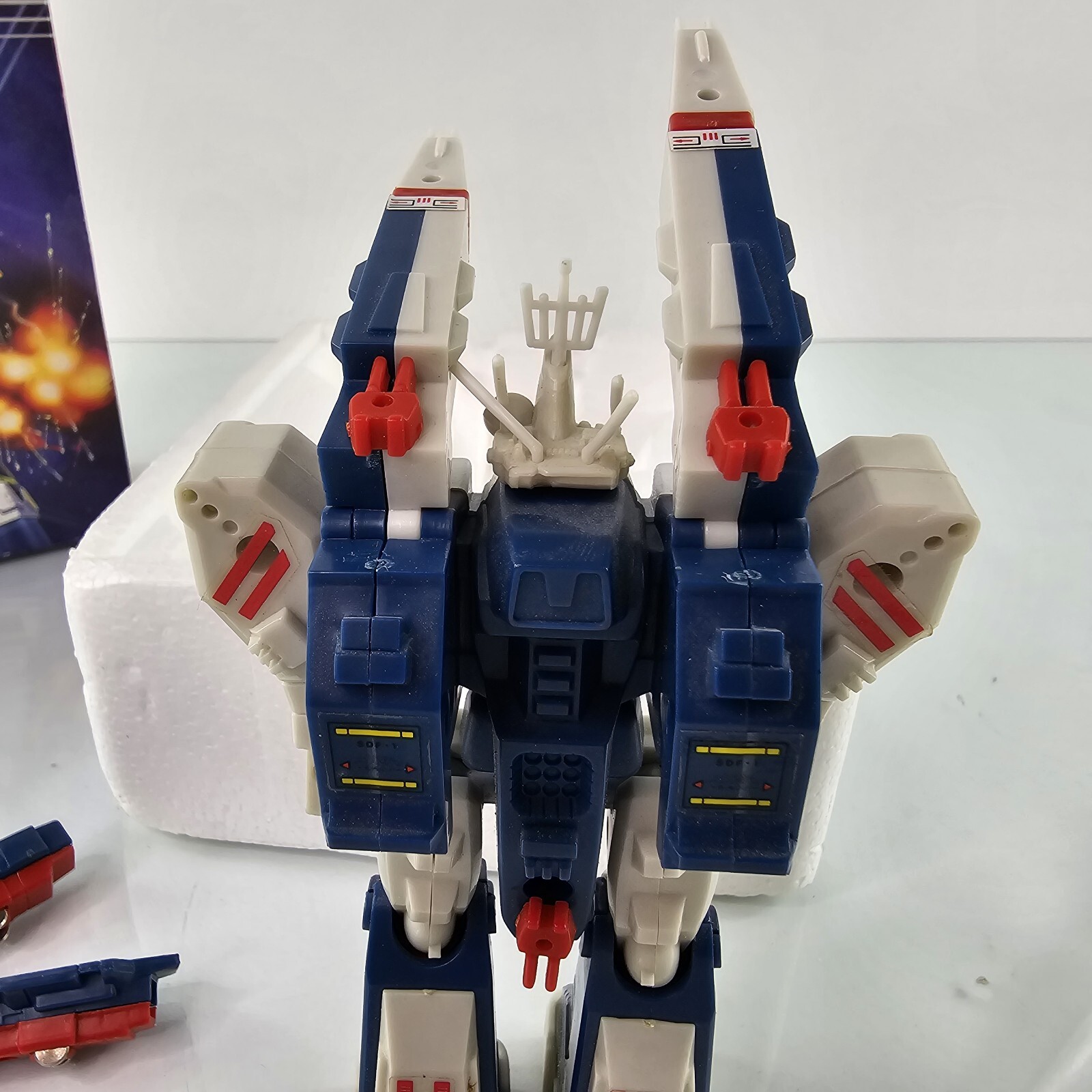 Vintage Robotech Miniature SDF-1 Battle Fortress Collector Macross Matchbox